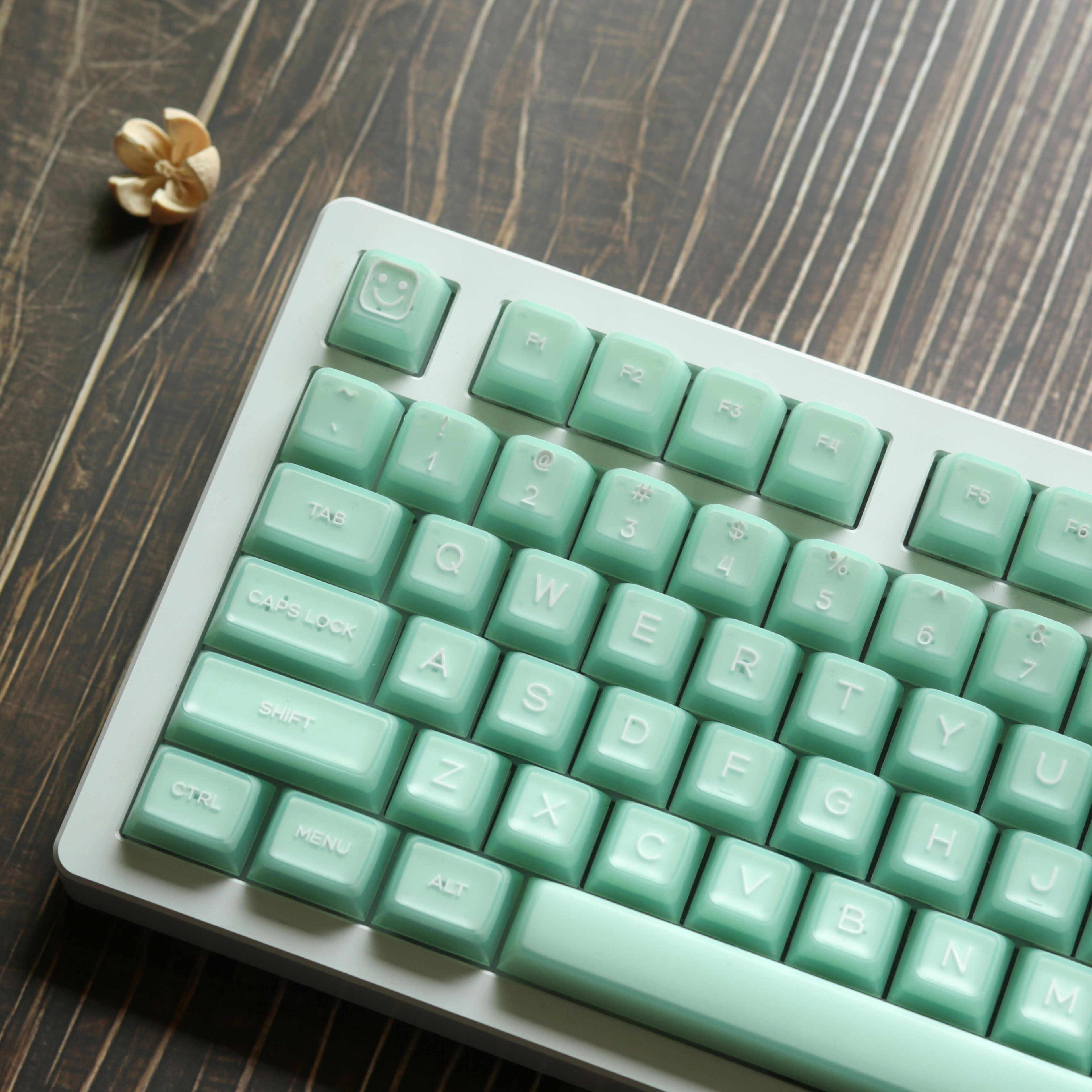 Semi-Transparent Keycaps PBT Double-shot SA Profile Keycap Custom ...