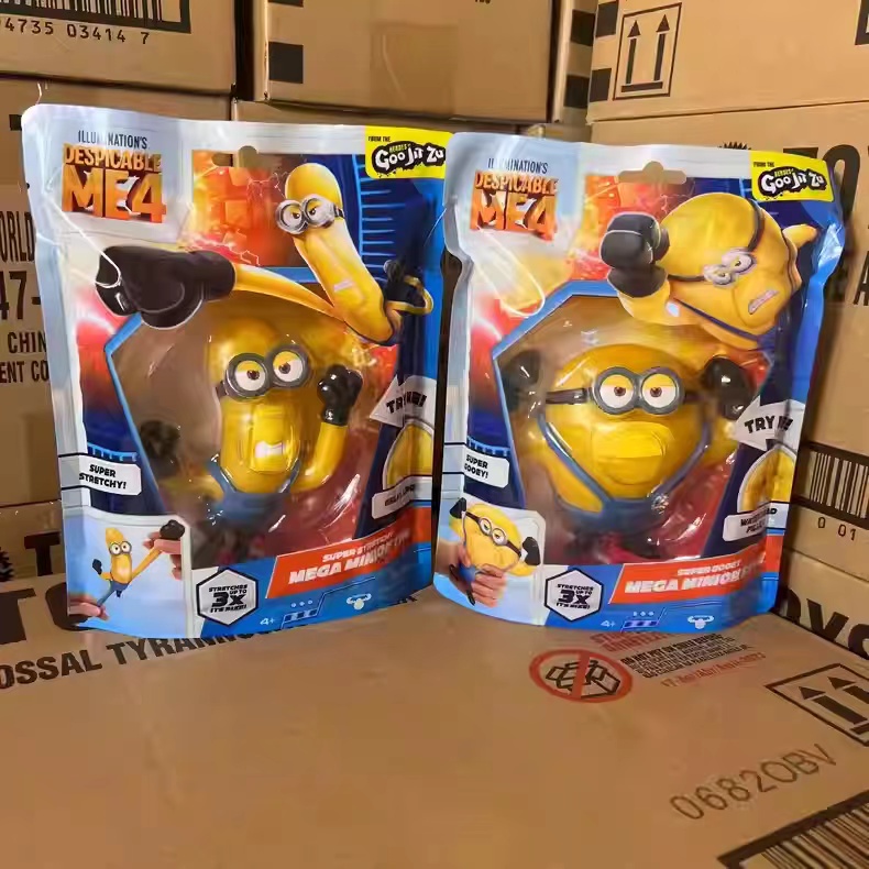 Minions Despicable ME 4 Super Squishy Mega Dave | Heroes of Goo JIT Zu Action Figure Toys | with ...