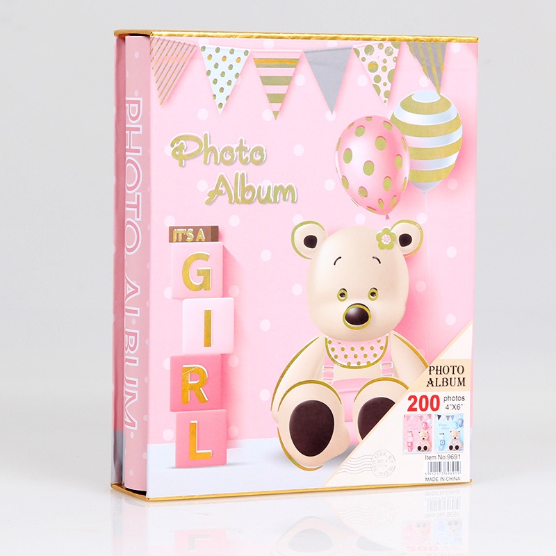 4R Photo Album 200 Pitcures 4x6 inch 4R Album Book for 6 inch Photoes ...