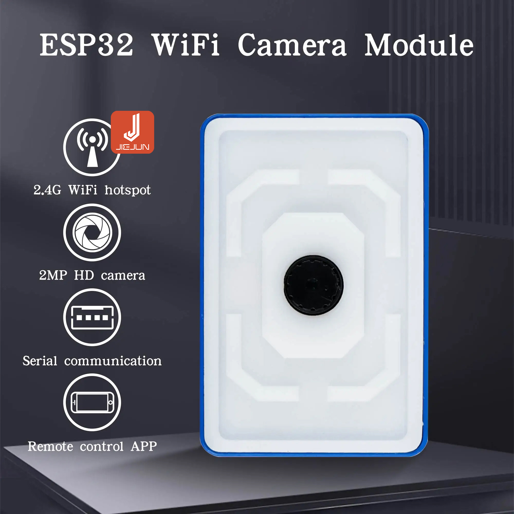 Esp32 Wifi Camera Module With Esp32 S3 Chip And 2mp Camera Using Serial 7005