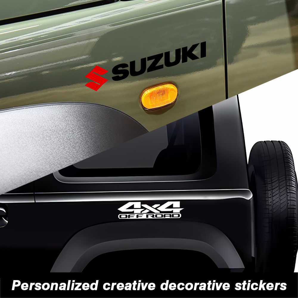 2pcs Reflective Vinyl Decals Car Sticker For Suzuki Jimny 2007-2021 ...