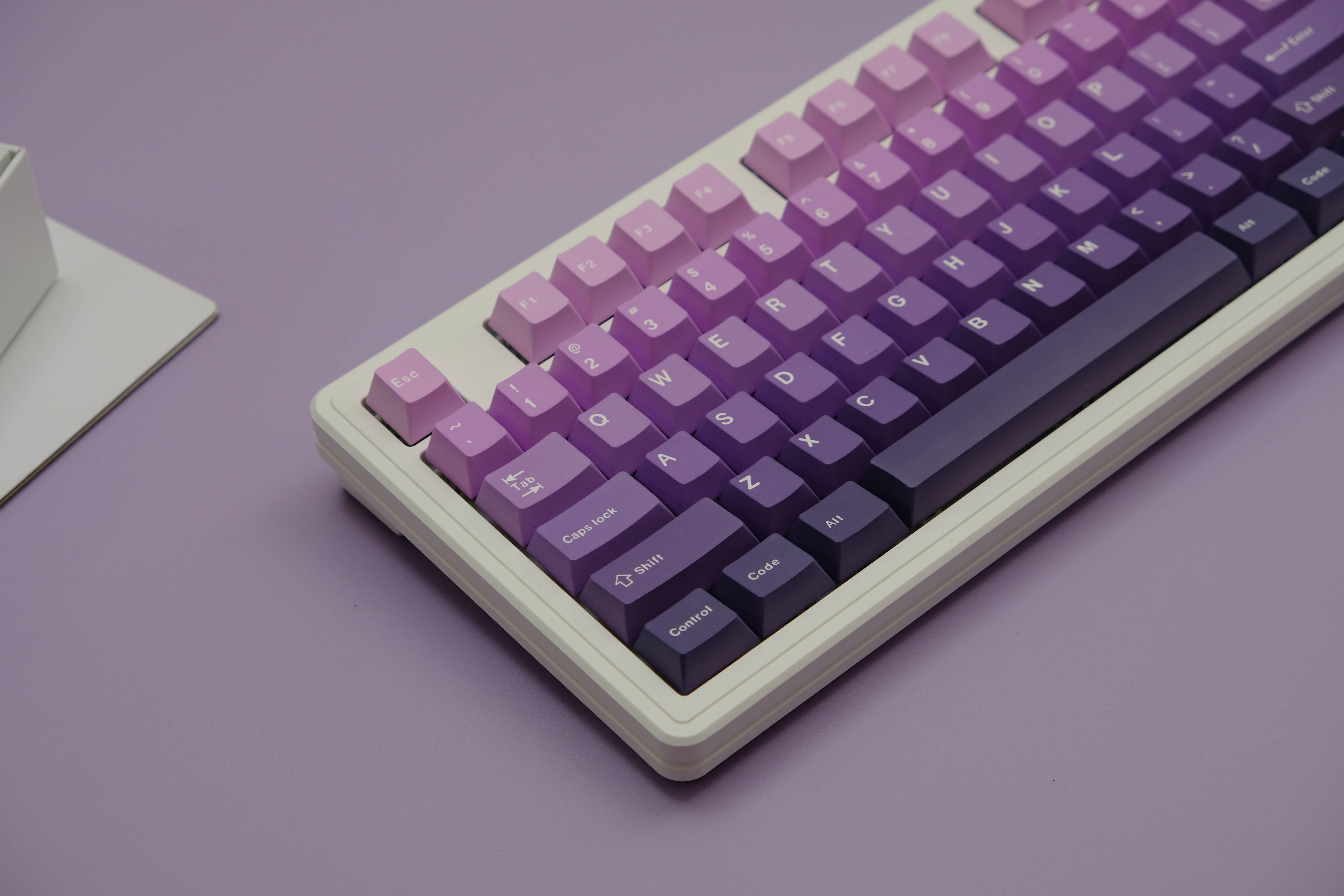 Violet Keycap 147 Keys PBT Material Cherry Profile DYE-SUB Personalized ...