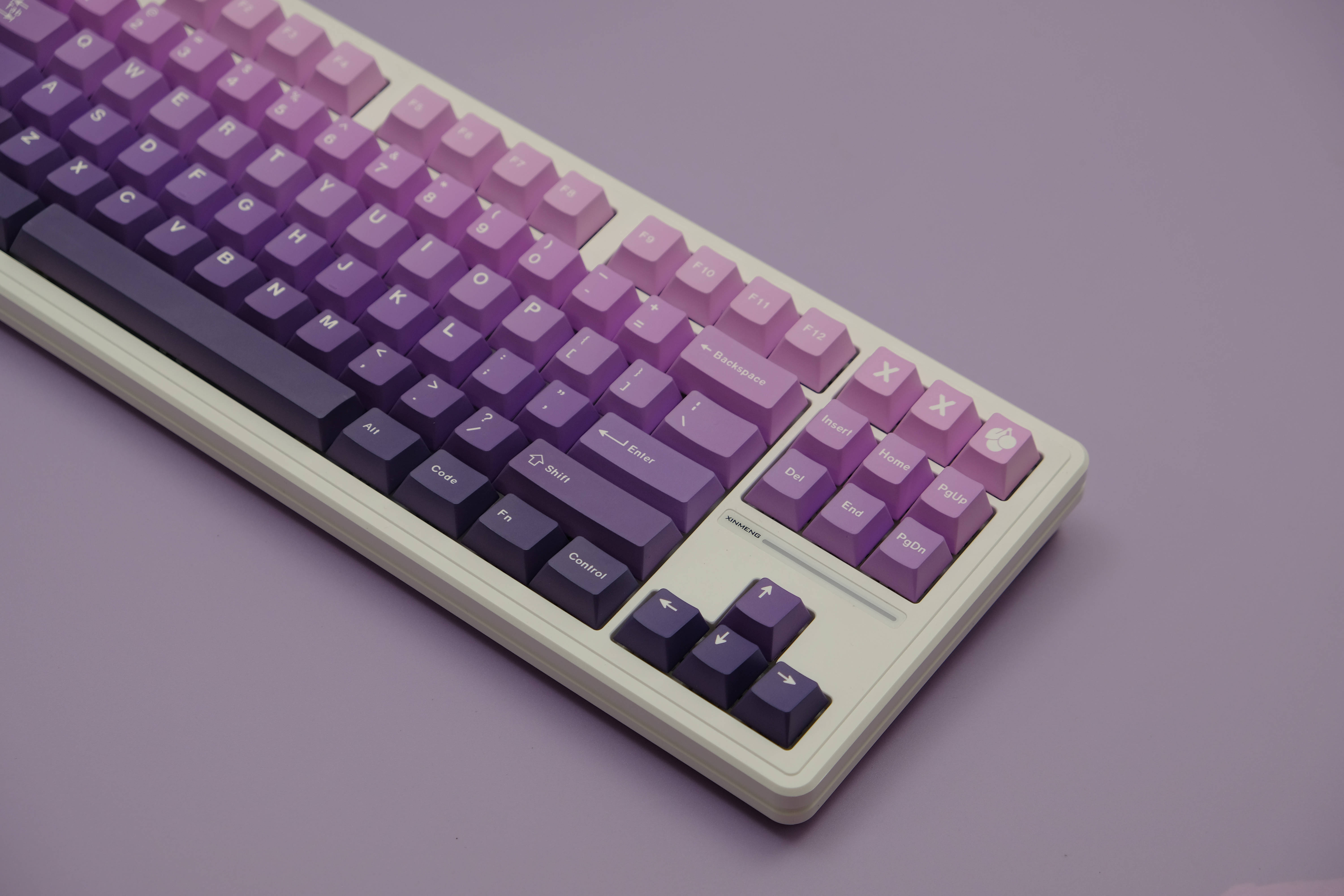 Violet Keycap 147 Keys PBT Material Cherry Profile DYE-SUB Personalized ...