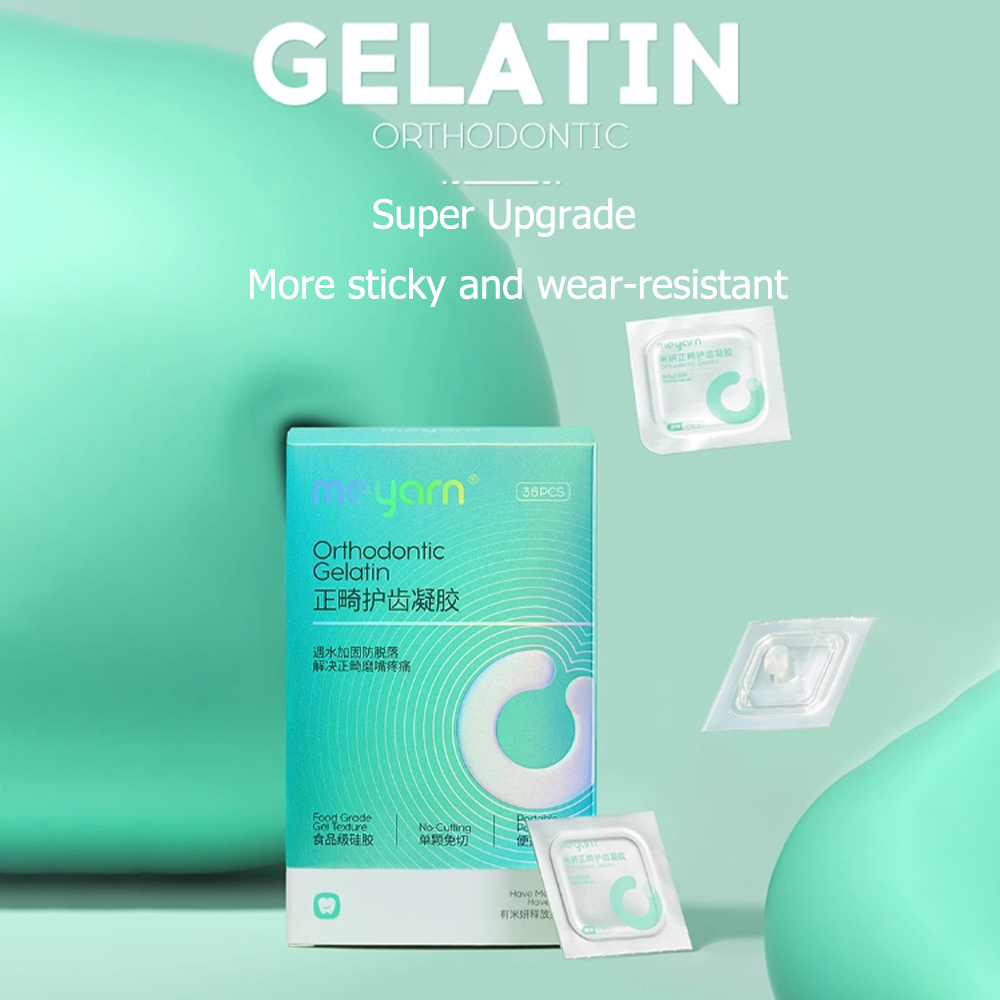MEYARN Super Soft Braces Wax Gelatin Invisible Natural Orthodontic ...