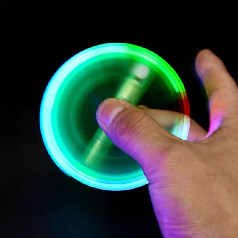 Multifunction Flash Toys Pen Relieve Stress Toys Hand Rotary Ballpoint ...