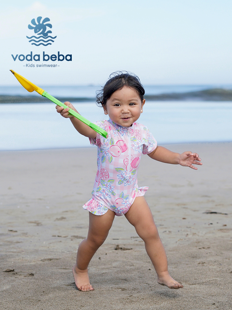 voda beba · Children's Swimsuit Baby Baby Swimsuit 0-3 Years Old One-Piece Girl Infant | Shopee ...