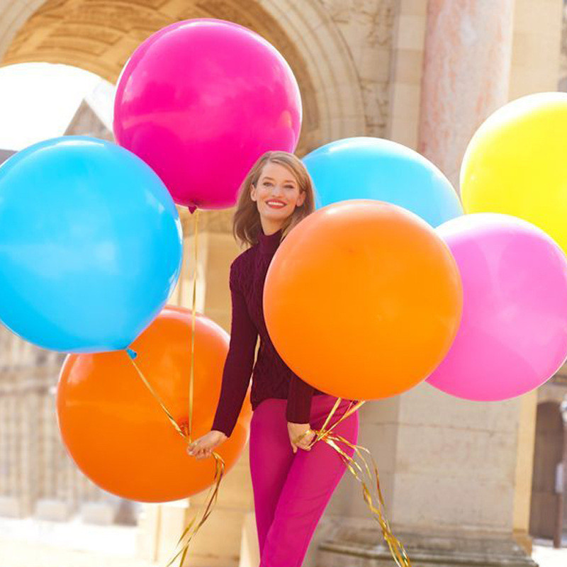 ((5PCS) 60cm Matte Balloon Wedding Event Decoration Birthday Party ...