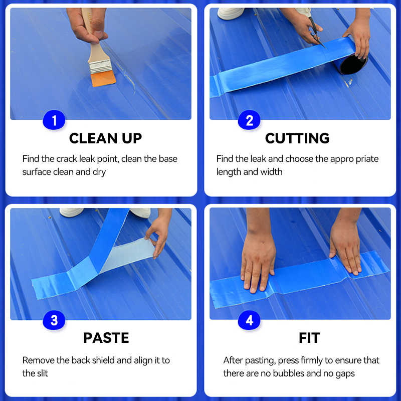 Super Strong Butyl Waterproof Tape for Roof Leaks Repair Sealant Repair ...