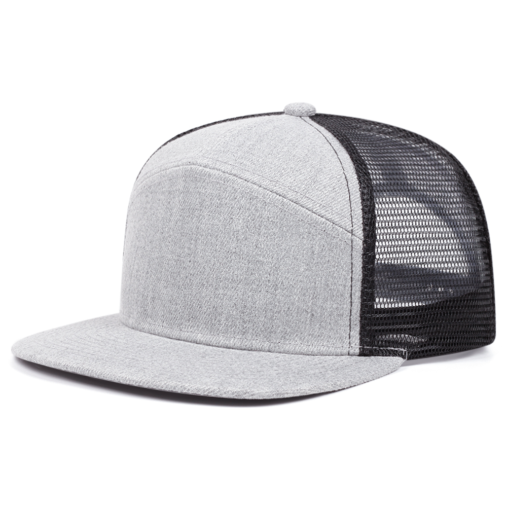 Hot new seven-piece baseball cap Summer breathable mesh hat women men ...