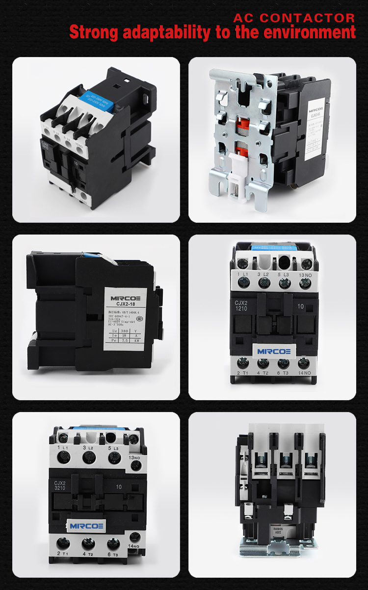 65A to 95A AC Magnetic Contactor CJX2(LC1-D) for Motor Starter and ...