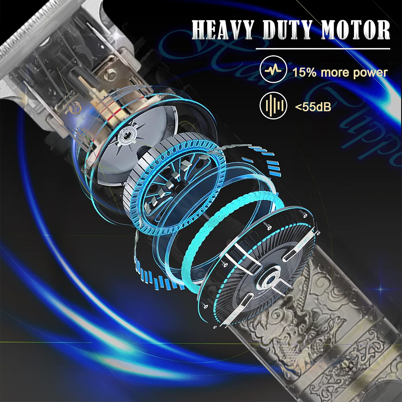 T9 Electric Hairdresser Wholesale Carving Mark Electric Pusher Smooth ...