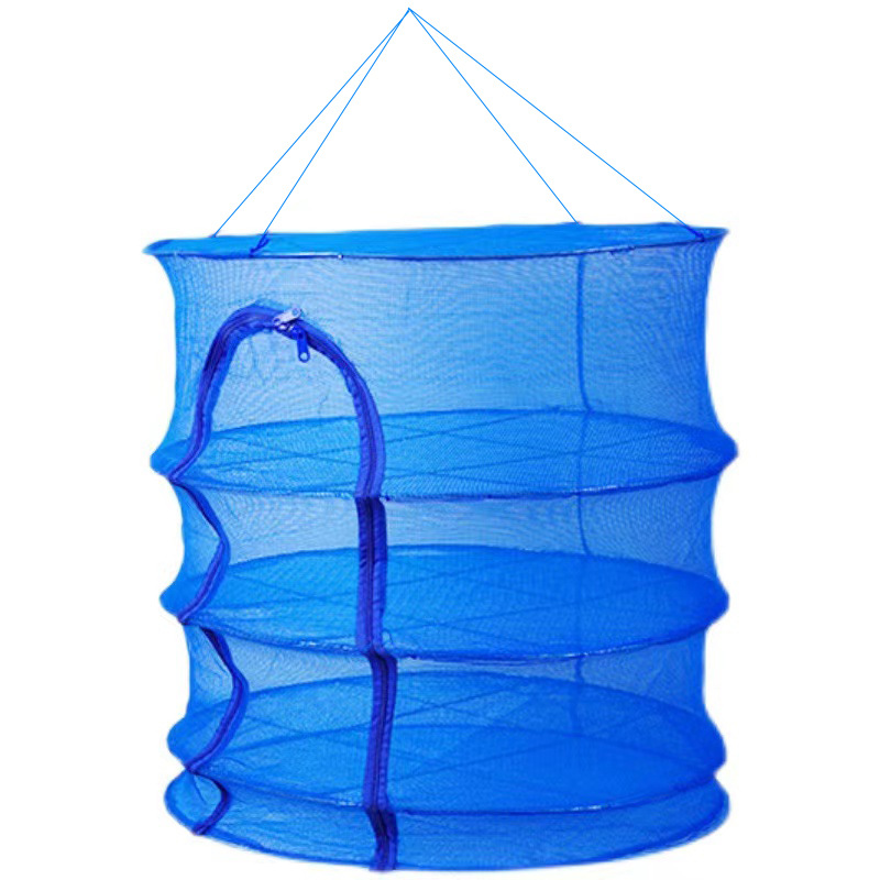Foldable Drying Net Fish Net Drying Rack Hanging Vegetable Fish Dishes ...