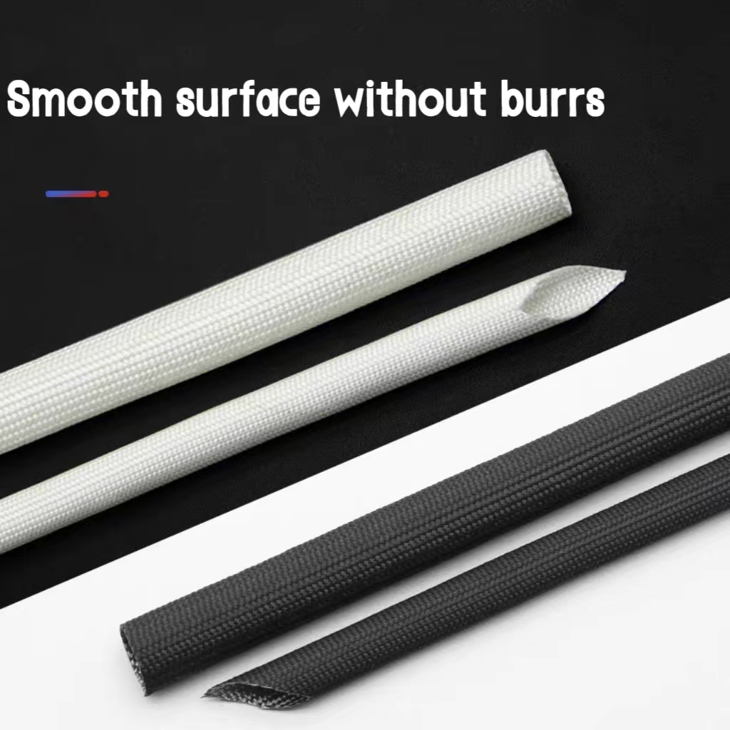 Black/white high-temperature tube 1mm~30mm high-temperature resistant ...