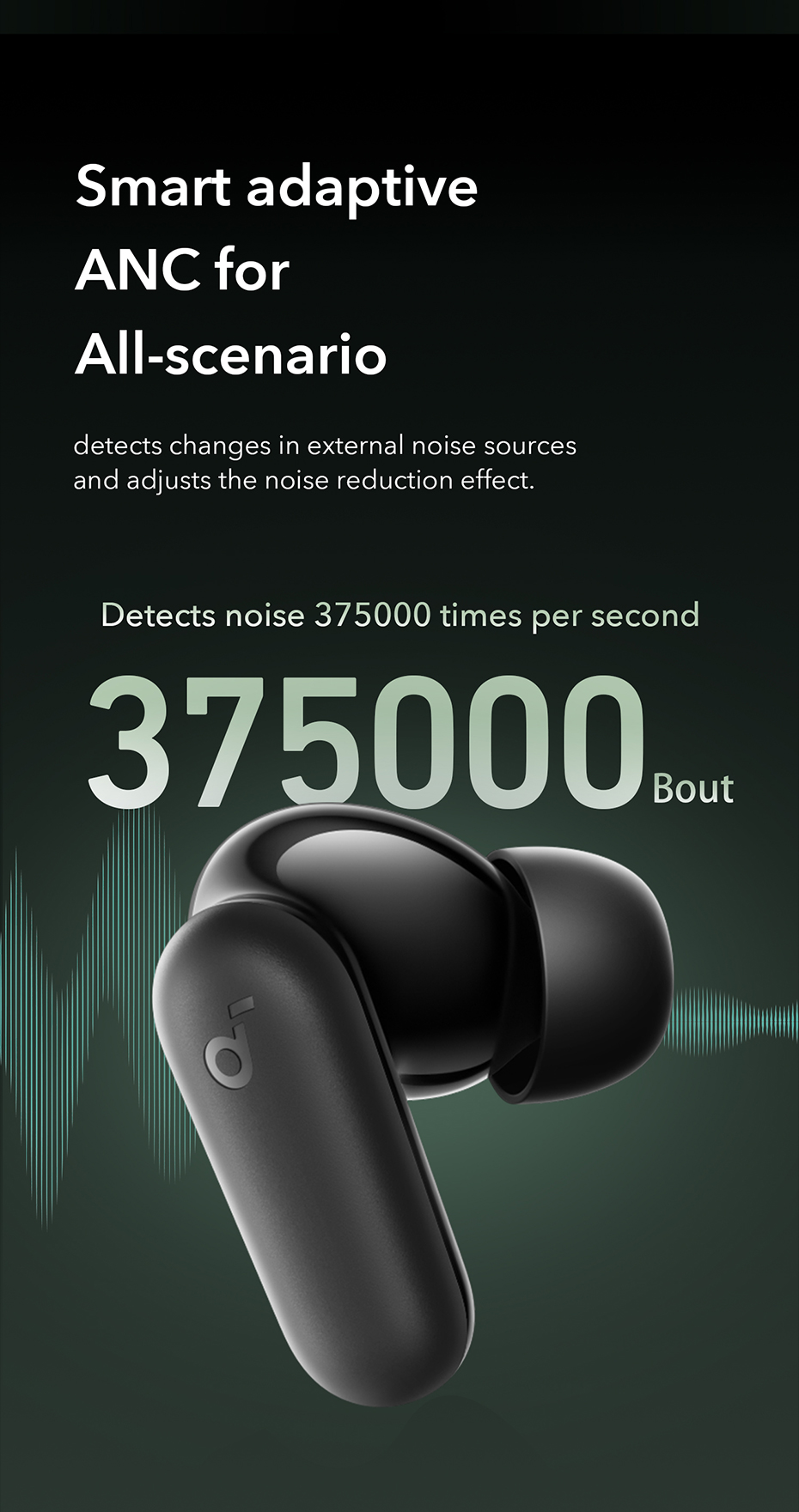 【TWS+ Stand】Soundcore by Anker R50i NC Earbuds Adaptive ANC Bluetooth 5 ...