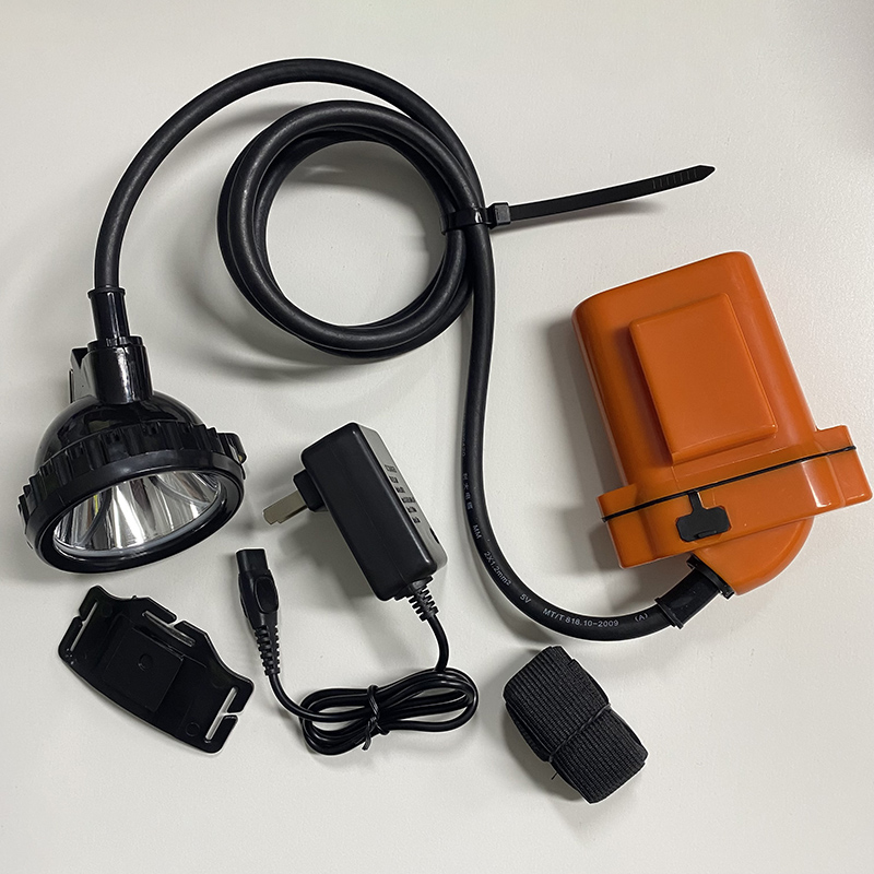Yoqu KL5M/KL8M Miner's Lamp Wisdom Flashlight Rechargeable Lithium ...