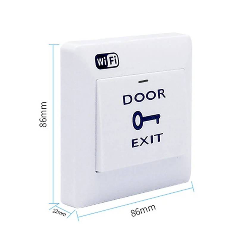 Tuya App WiFi Door Exit Button Voice Remote Door-Opening Wireless Release Push Switch For ...