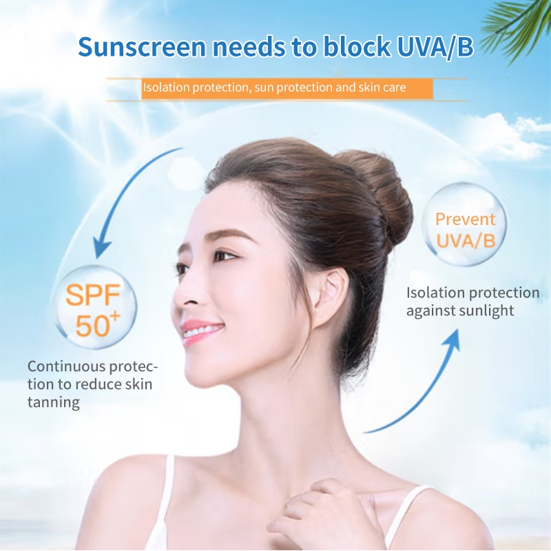 Sunscreen for face and body spf 90 PA++++ whitening Solar sun block for ...