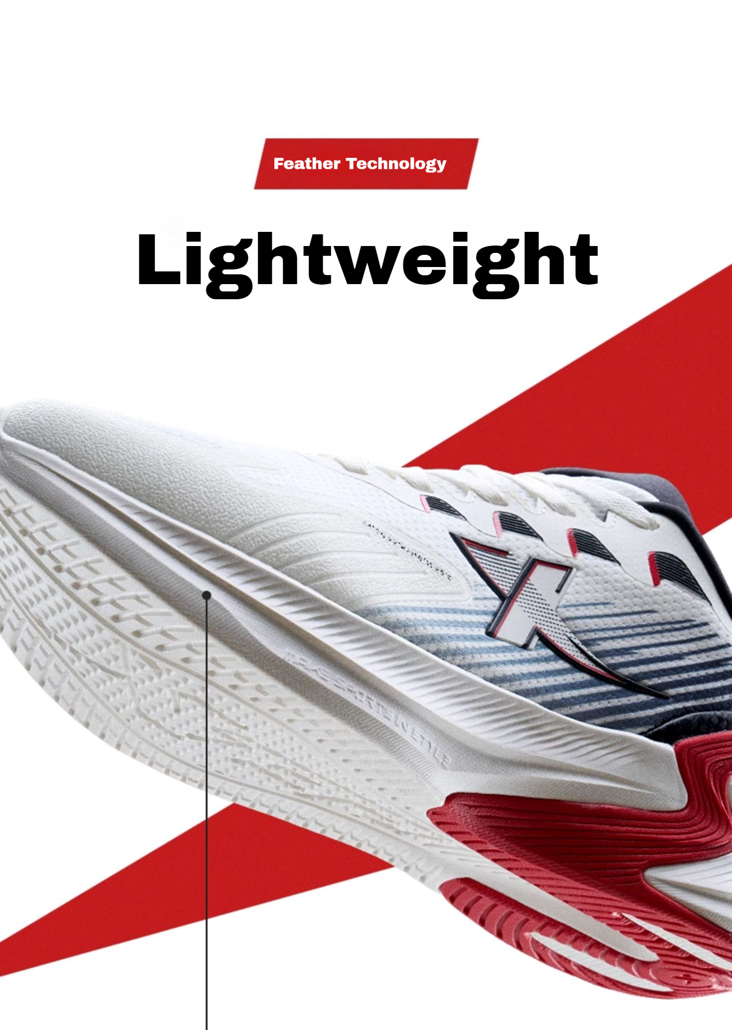 【xtep】FLASH丨 Easy to Run 5 Miles Entry Cushioning Running Shoes ...