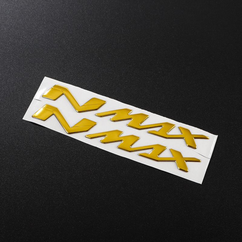 1 pairs 3D YAMAHA NMAX Emblem Decoration Stickers YAMAHA NMAX 125 155 ...