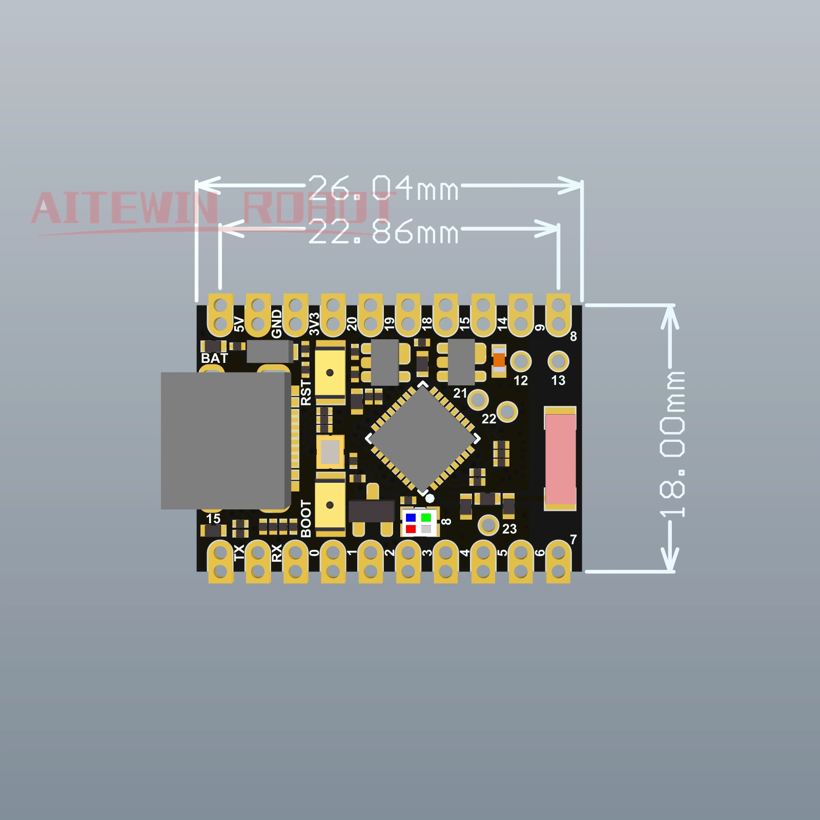 ESP32-C6 SuperMini development board MCU programming learning controller core board | Shopee ...