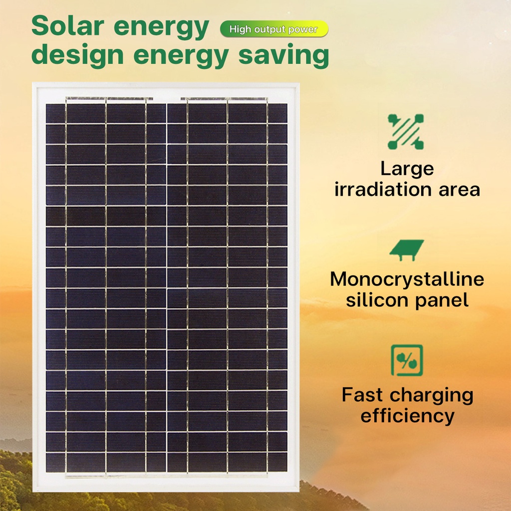 200W/400W Solar Panel 18 Volt Pv Solar Module Solar Cell Panel ...