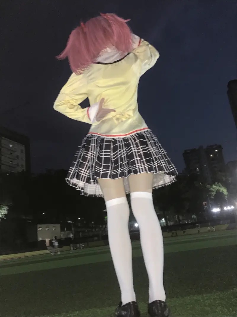 Two-dimensional Magical Girl Madoka cos School Uniform cosplay Uniform ...