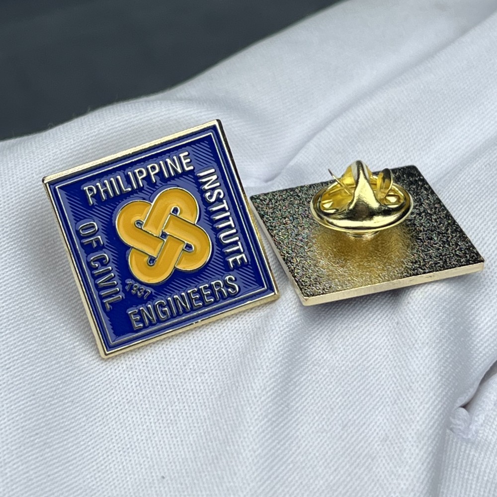 Fashion Philippine Institute of Civil Engineers Collar Pin Brooch Pin ...