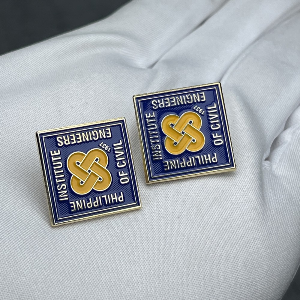 Fashion Philippine Institute of Civil Engineers Collar Pin Brooch Pin ...