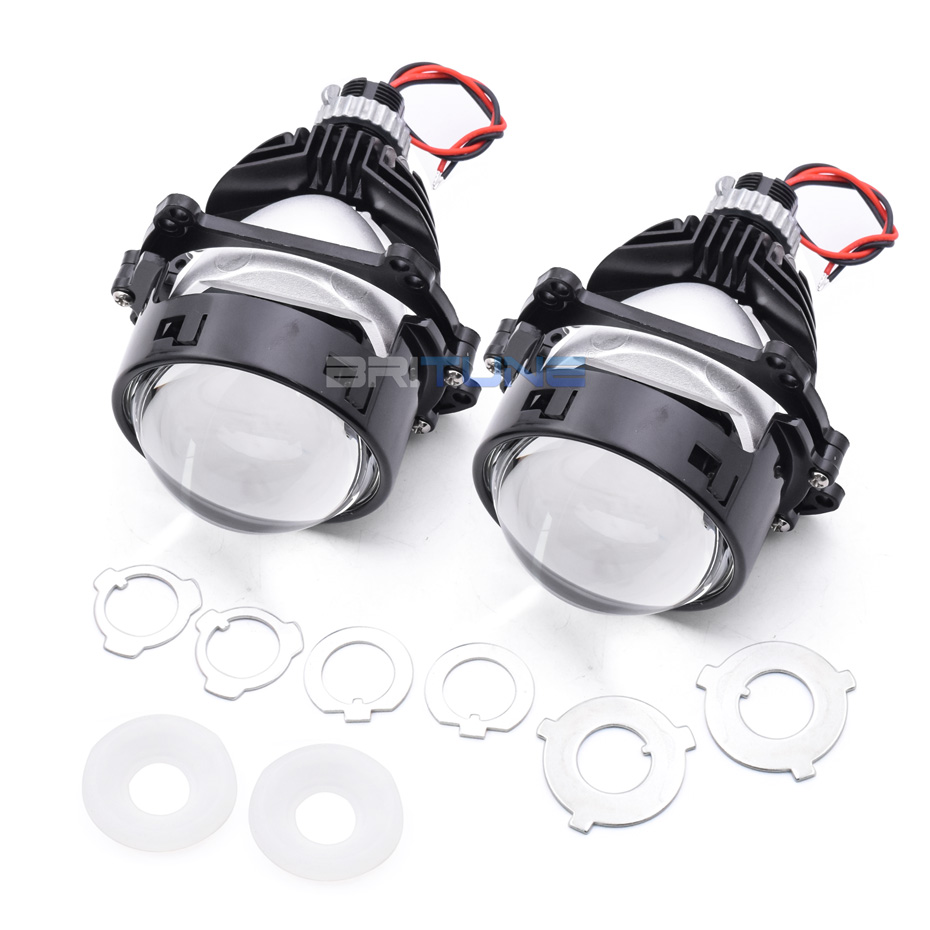 Bi-led Lens 3.0 inch Hella 3R G5 90W LED Projector Headlight Lenses H4 H7 H1 H11 9005 LED Lamps ...