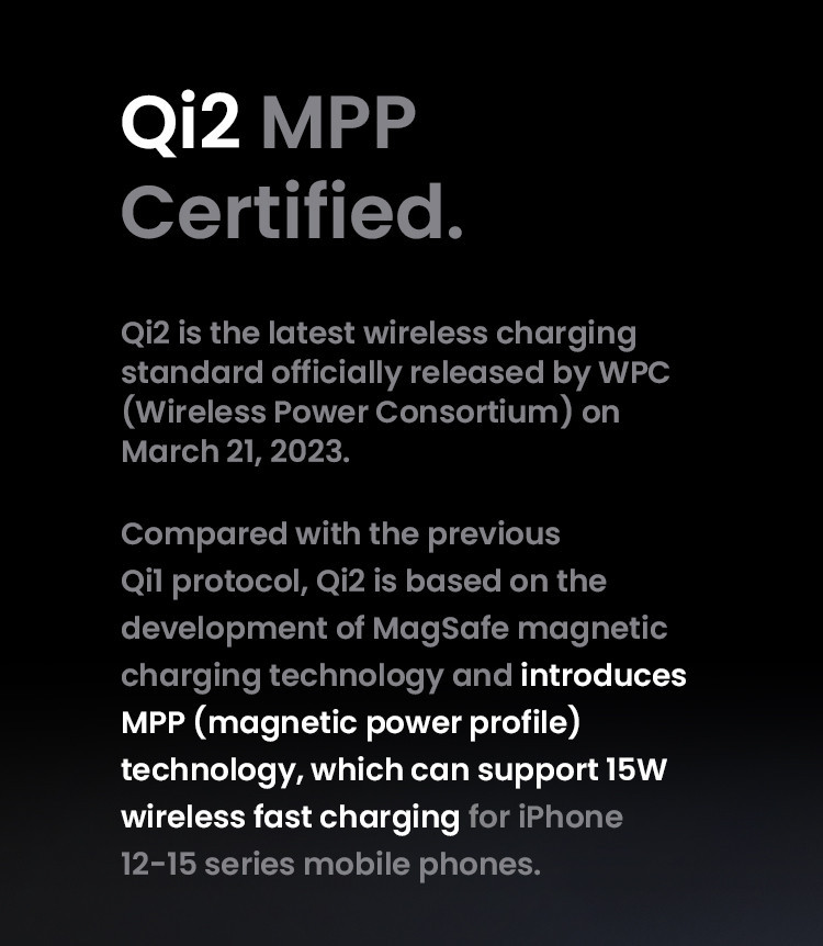 UGREEN 2-in-1 25W Magnetic Wireless Charger Stand Qi2 MPP Foldable Charging Stand Supports 15W ...