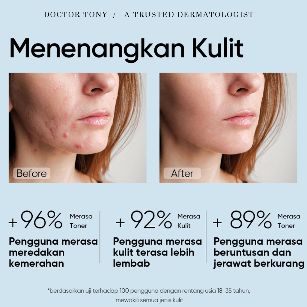 DOCTOR TONY 5x Ceramide Soothing Toner Skin Barrier Repair Toner With ...