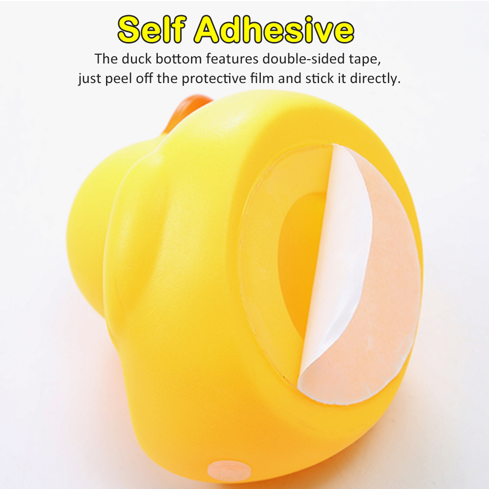 Car Interior Broken Wind Small Yellow Duck with Helmet Airscrew Cute ...