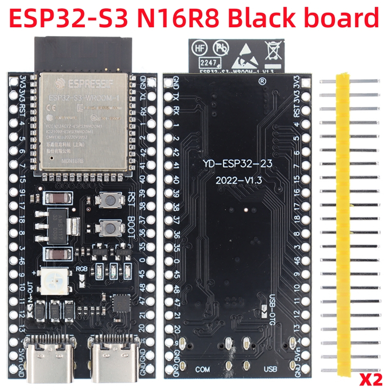 Esp32 Esp32 C3 Esp32 S3 Dual Type C Development Board Core Board 7761