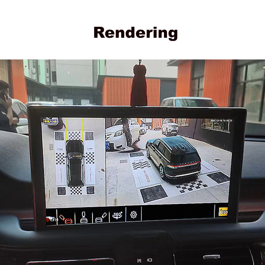 【Local Warehouse+COD】360 Car Camera Panoramic Surround View 1080P AHD ...