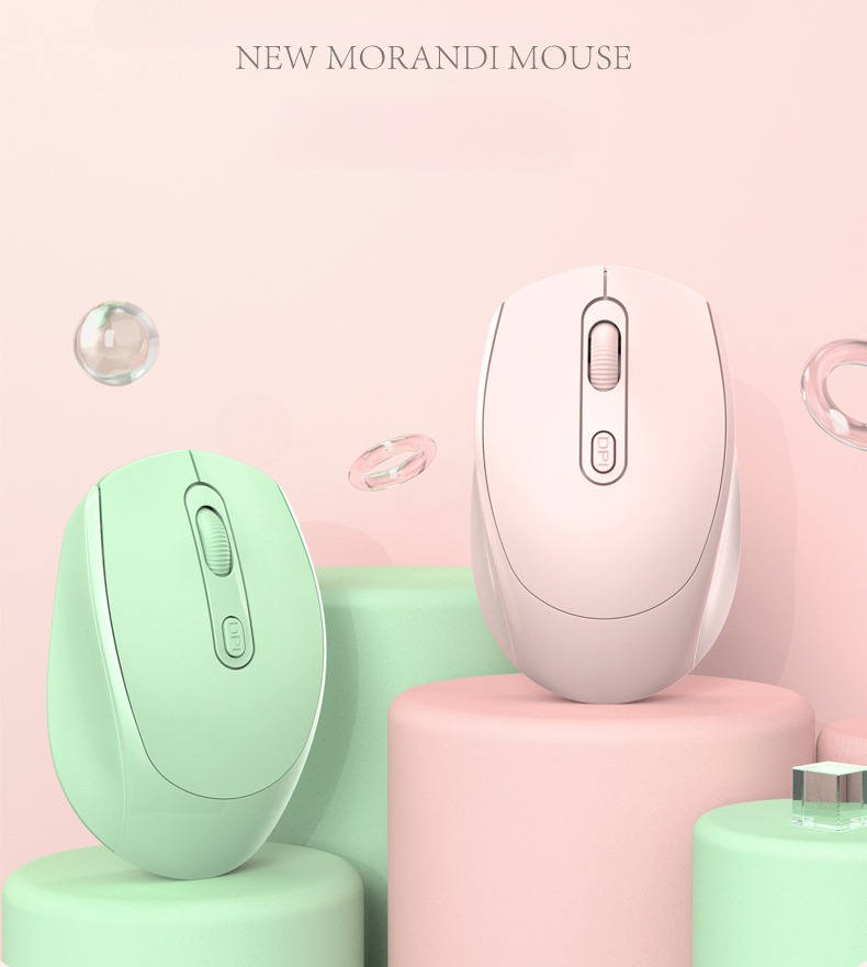 Ready stock QINQ wireless mouse dual mode bluetooth/2.4G rechargeable ...