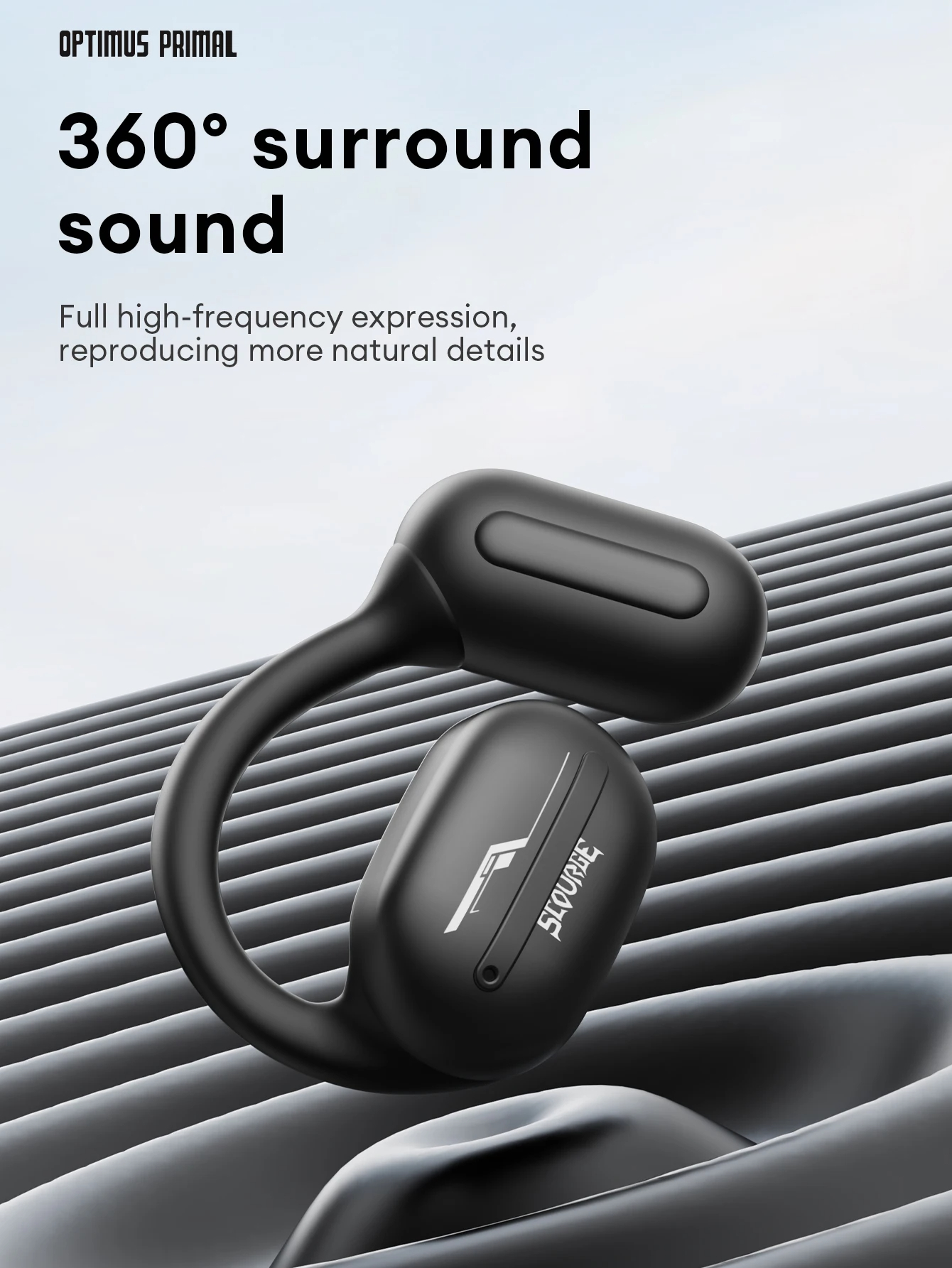 Transformers TF-T20 Bluetooth 5.4 Wireless Music Ear Hook Earphones ...