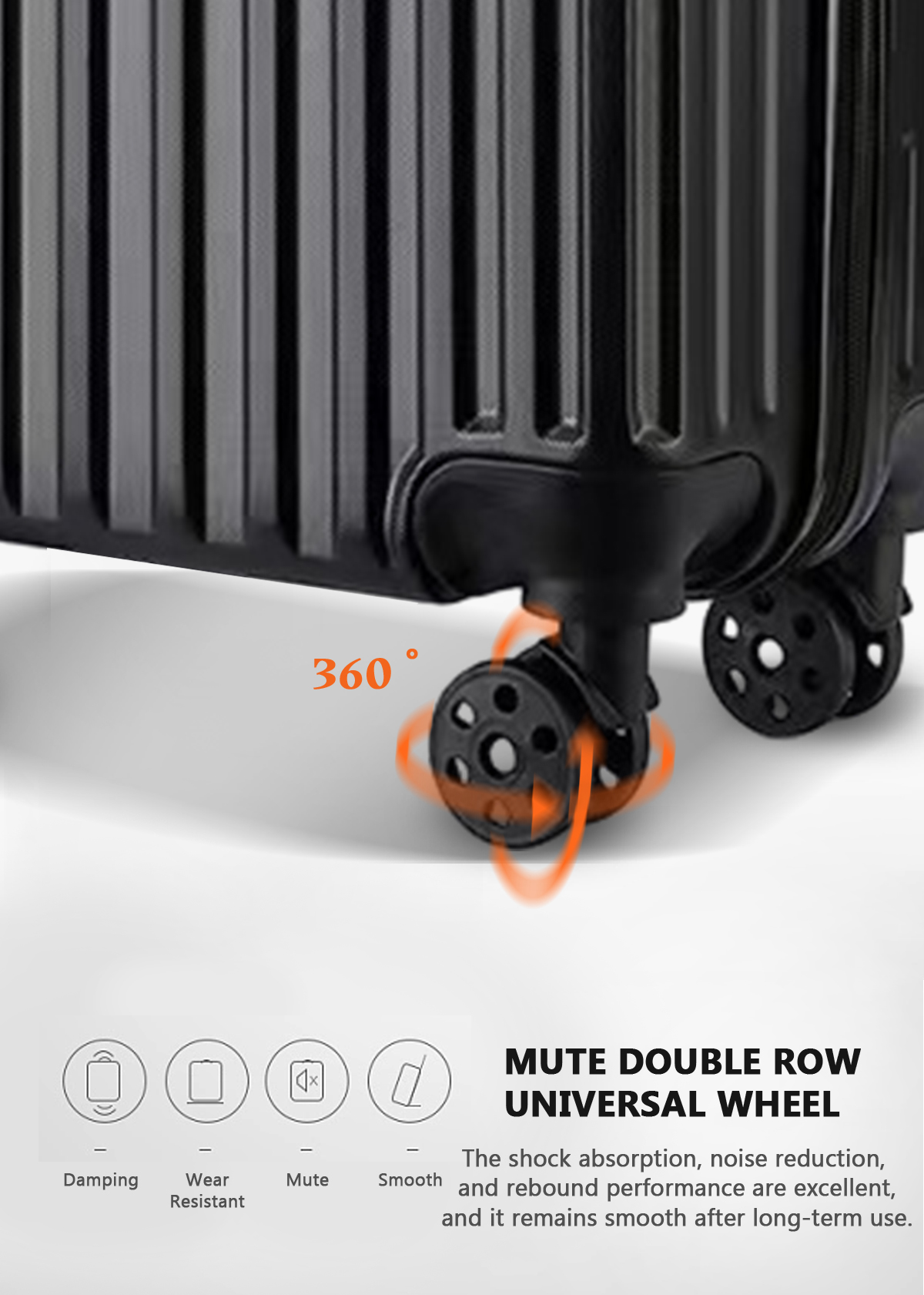 20/24 Inch Maleta Luggage Travel Bag Boarding Case Trolley Suitcase ...
