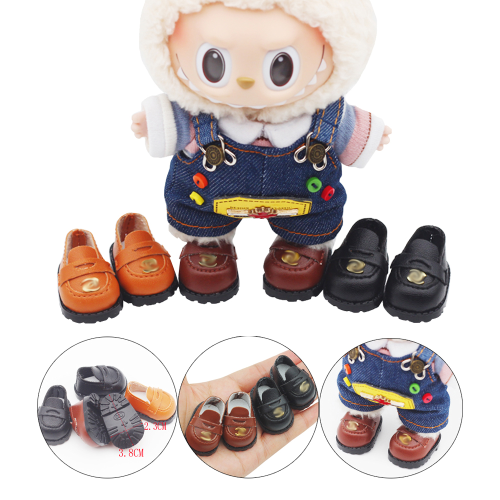 15cm 17cm Labubu shoes Labubu V1 V2 have a seat macaron doll clothing ...