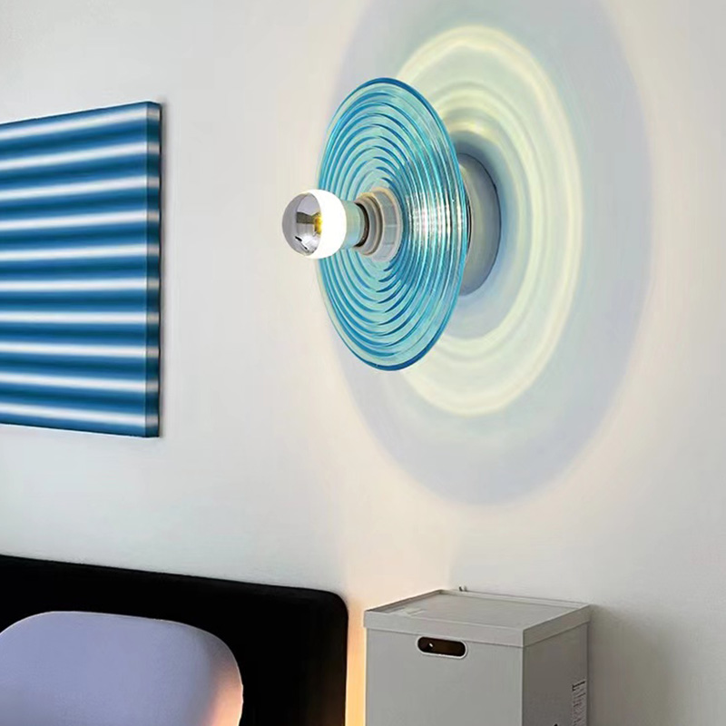 Bauhaus Wall Sconces Elegant Modern Glass Wall Lamp Mid-Century Home ...