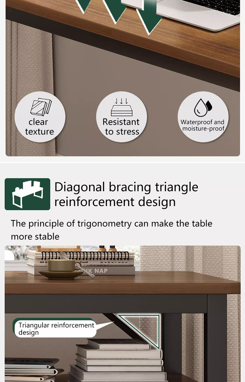80/100/120cm Computer Table Student Study Table Dining Table Writing ...