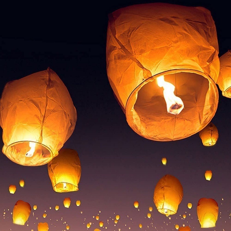 20pcs 12inch Paper Lantern/Flying Lantern/Sky Lantern/Lantern Lamp ...