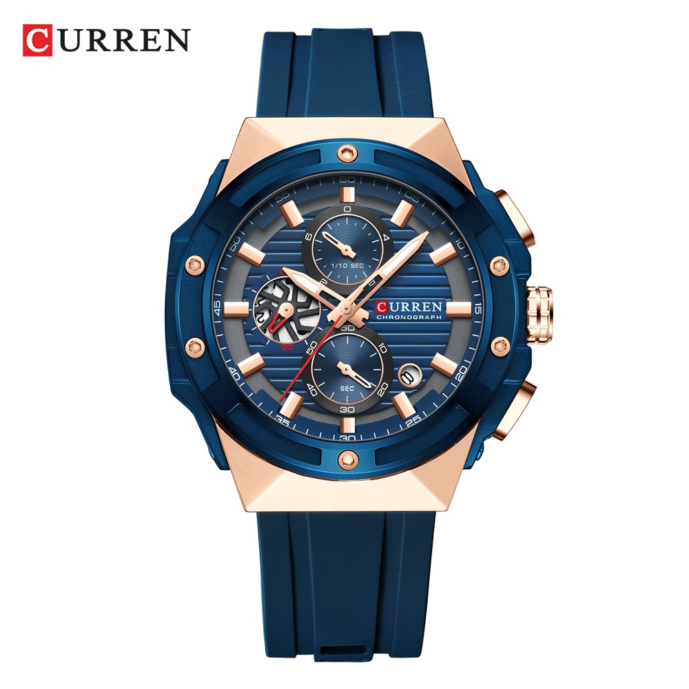 CURREN New Men's Luxury Watch Original Brand Timing Multi-function ...