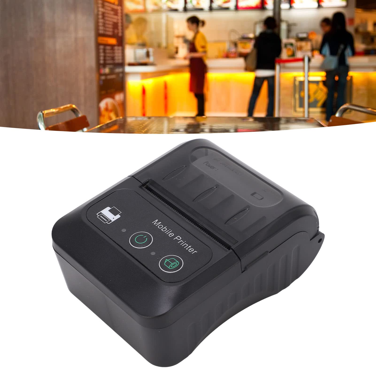 PT-280 Bluetooth Thermal Receipt Printer 58mm Wireless Portable Mini ...