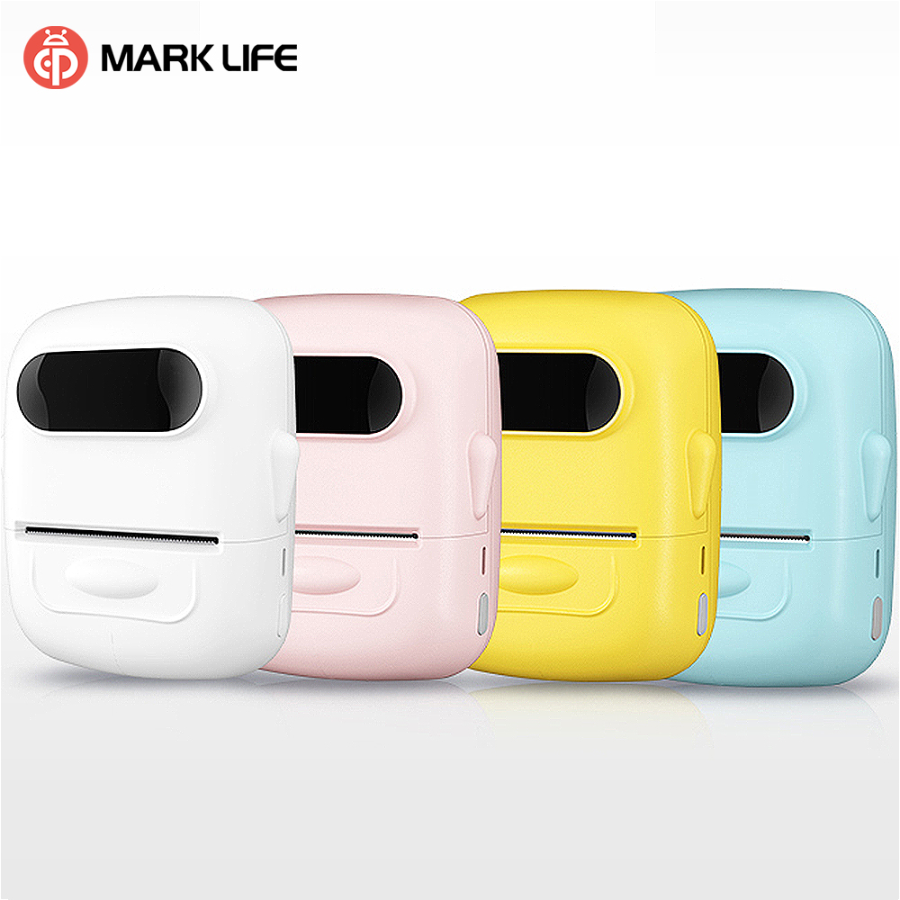 Marklife P50 Portable Thermal Label Makers ,Mini Wireless Label sticker Printer For Thanks label ...