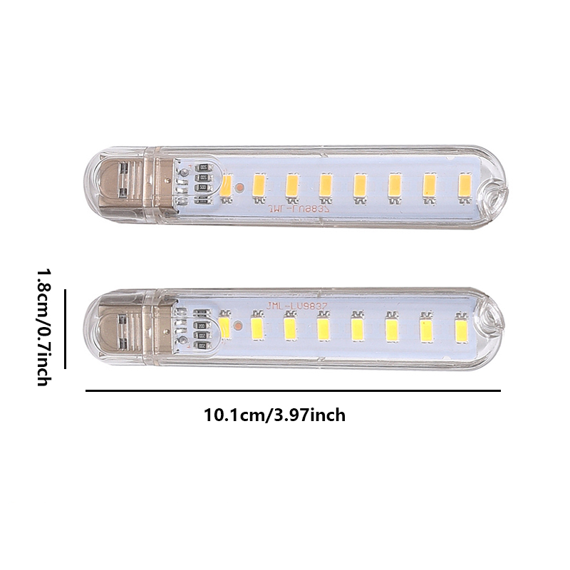 Mini USB Book Lights Portable USB LED Lamps DC 5V Ultra Bright Reading Lamp For Power Bank ...