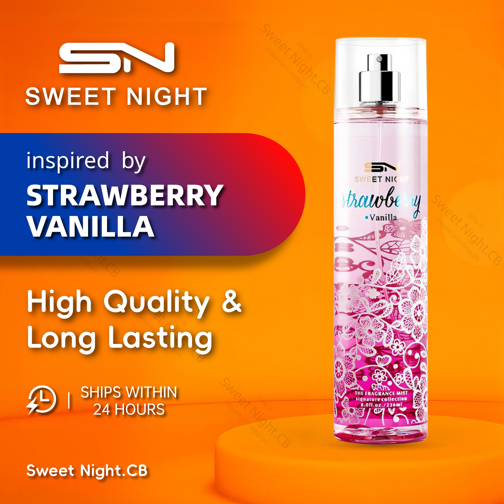 Sweet Night Long Lasting Fragrance Classic Series 236ml Perfume for ...