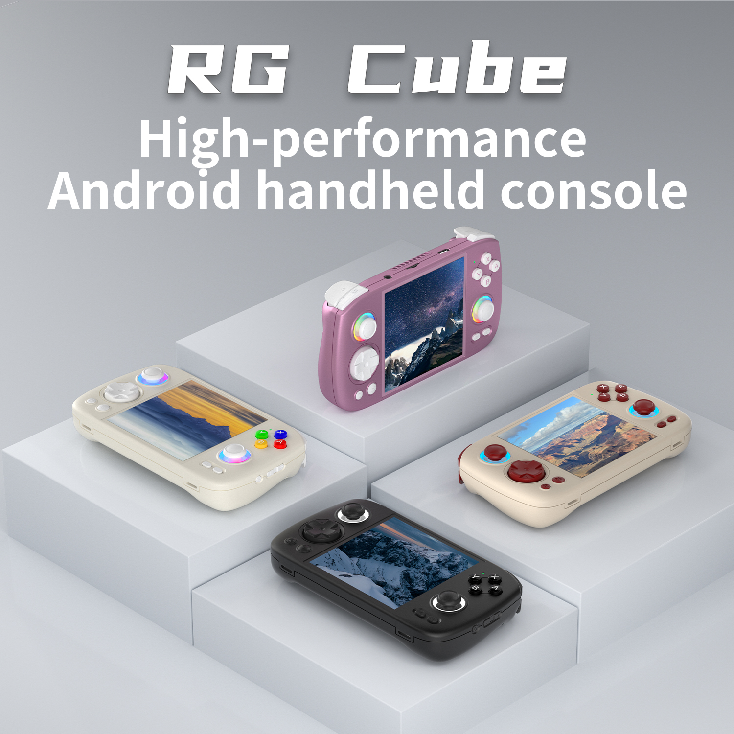ANBERNIC RG Cube Android game console 3.95 inch screen Android 13 ...