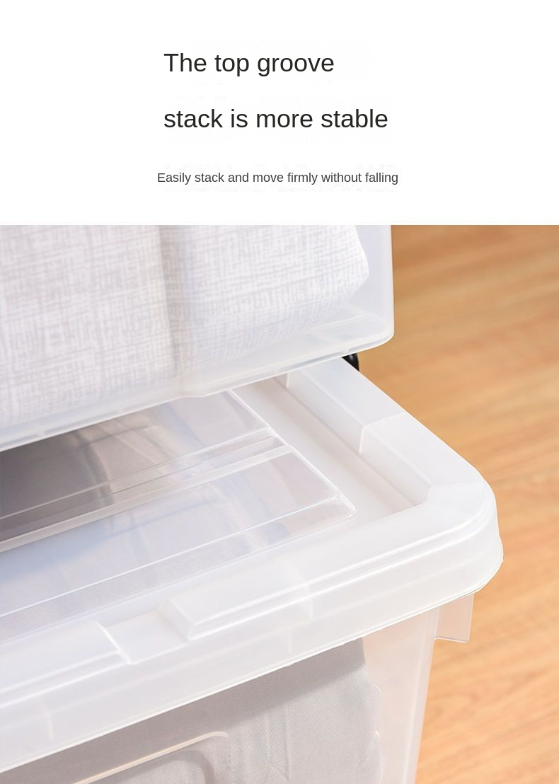 Transparent Transparent Thickened IKEA Storage Box Storage Box ...