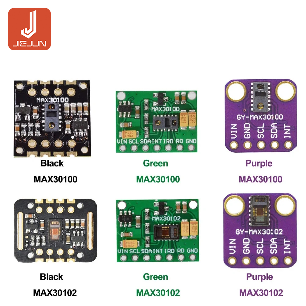 MAX30100 MAX30102 Heart Rate Sensor Module Puls Detection Blood Oxygen ...