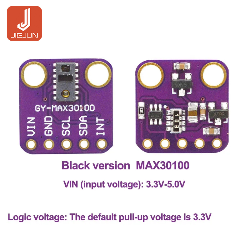 MAX30100 MAX30102 Heart Rate Sensor Module Puls Detection Blood Oxygen ...